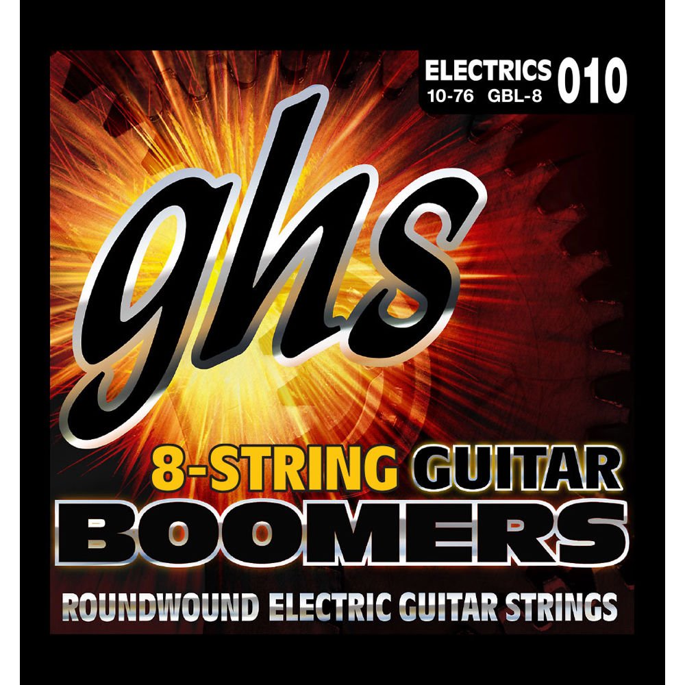 GHS 8 String Boomers Light Set - Strings | Music Planet NZ