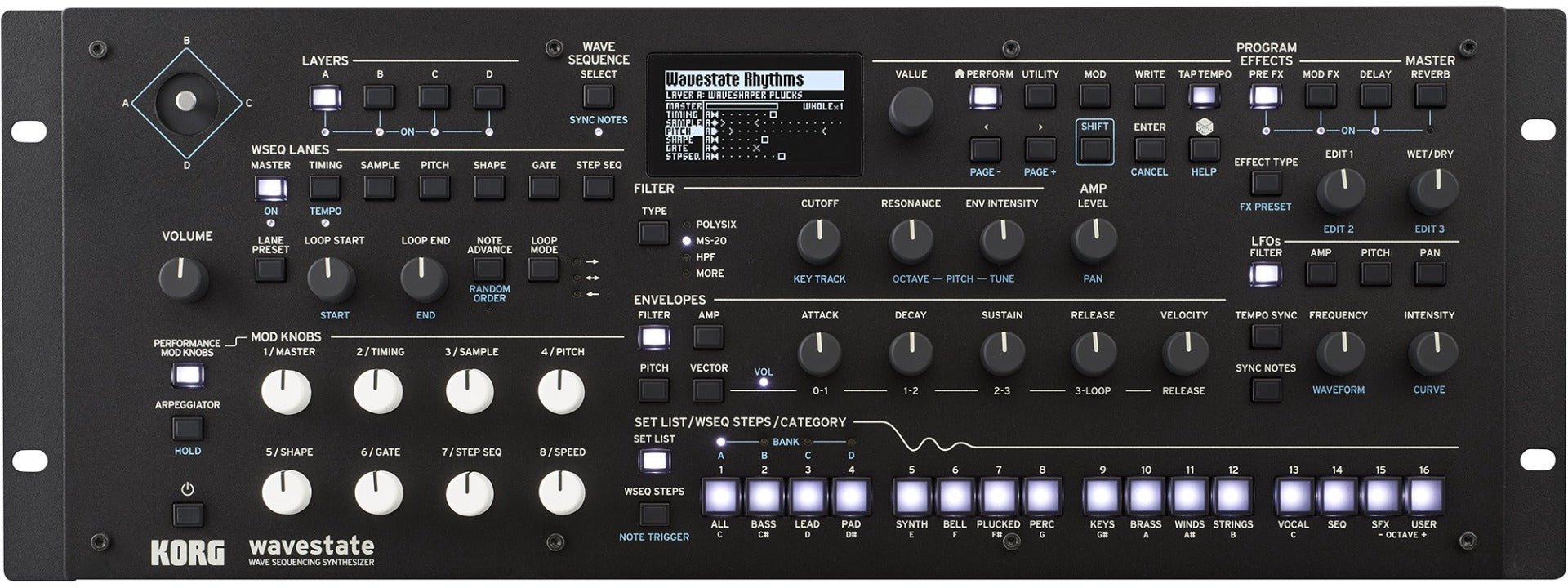 Korg Wavestate Wave Sequencing Synth Module | Music Planet NZ