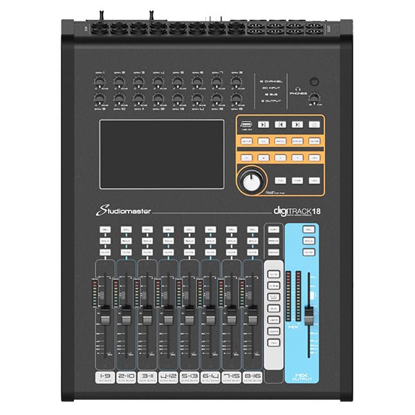 Studiomaster Digitrack 18 – Digital Mixing Console | Music Planet NZ